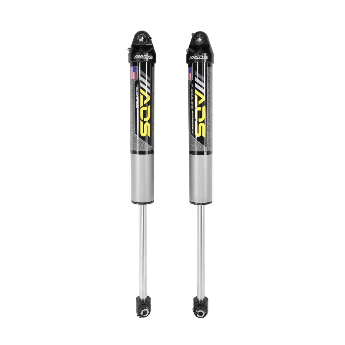 ADS Shocks 1999-2022 F-250 MESA 2.5 Shocks Rear, Pair | POLY PERFORMANCE