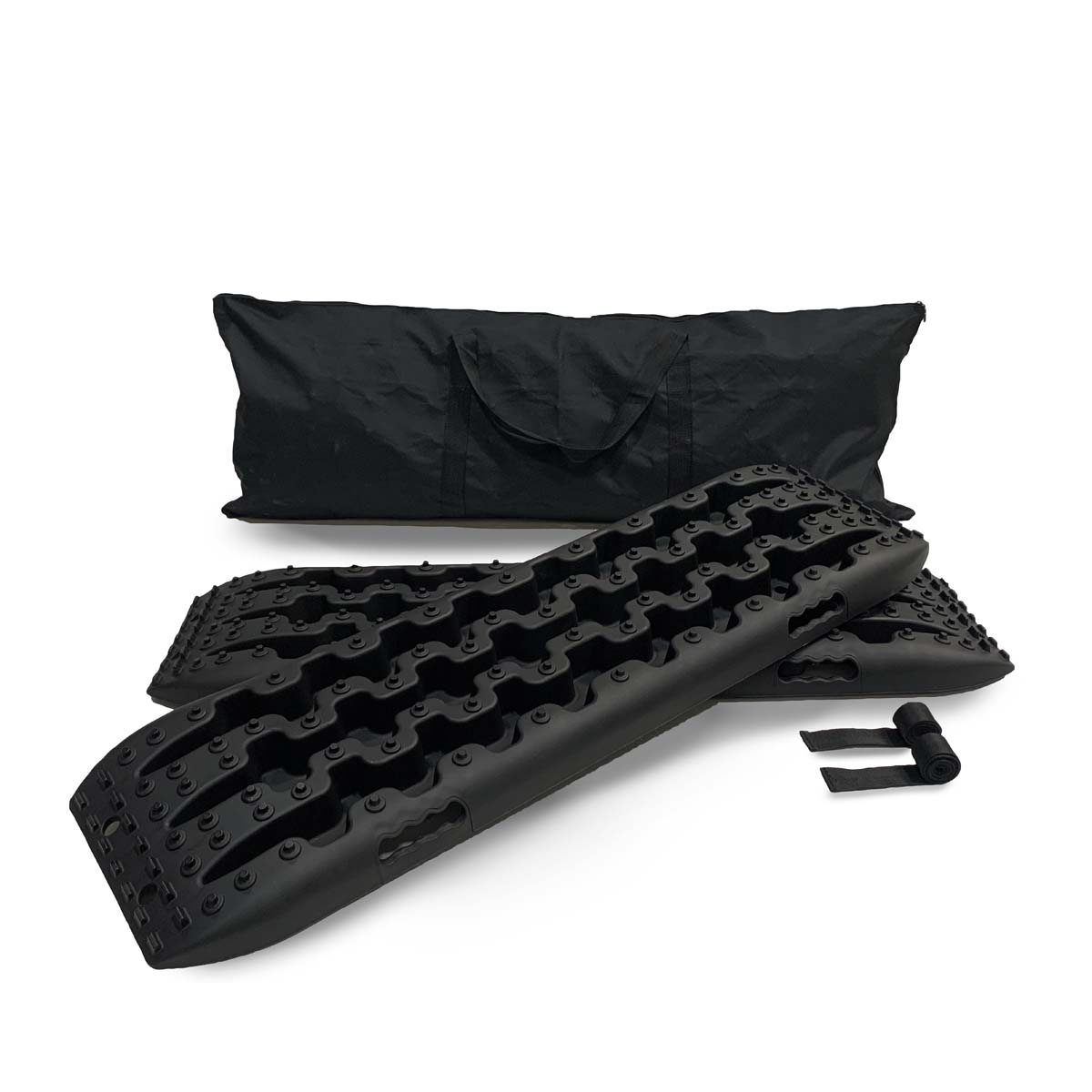 Overland Vehicle Systems Recovery Ramp with Pull Strap and Storage Bag ...