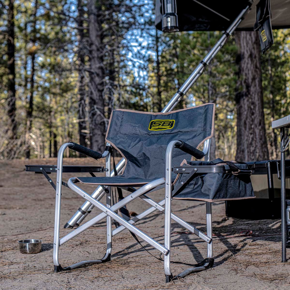Smittybilt Overlanding Camping Chair with Cooler | POLY PERFORMANCE