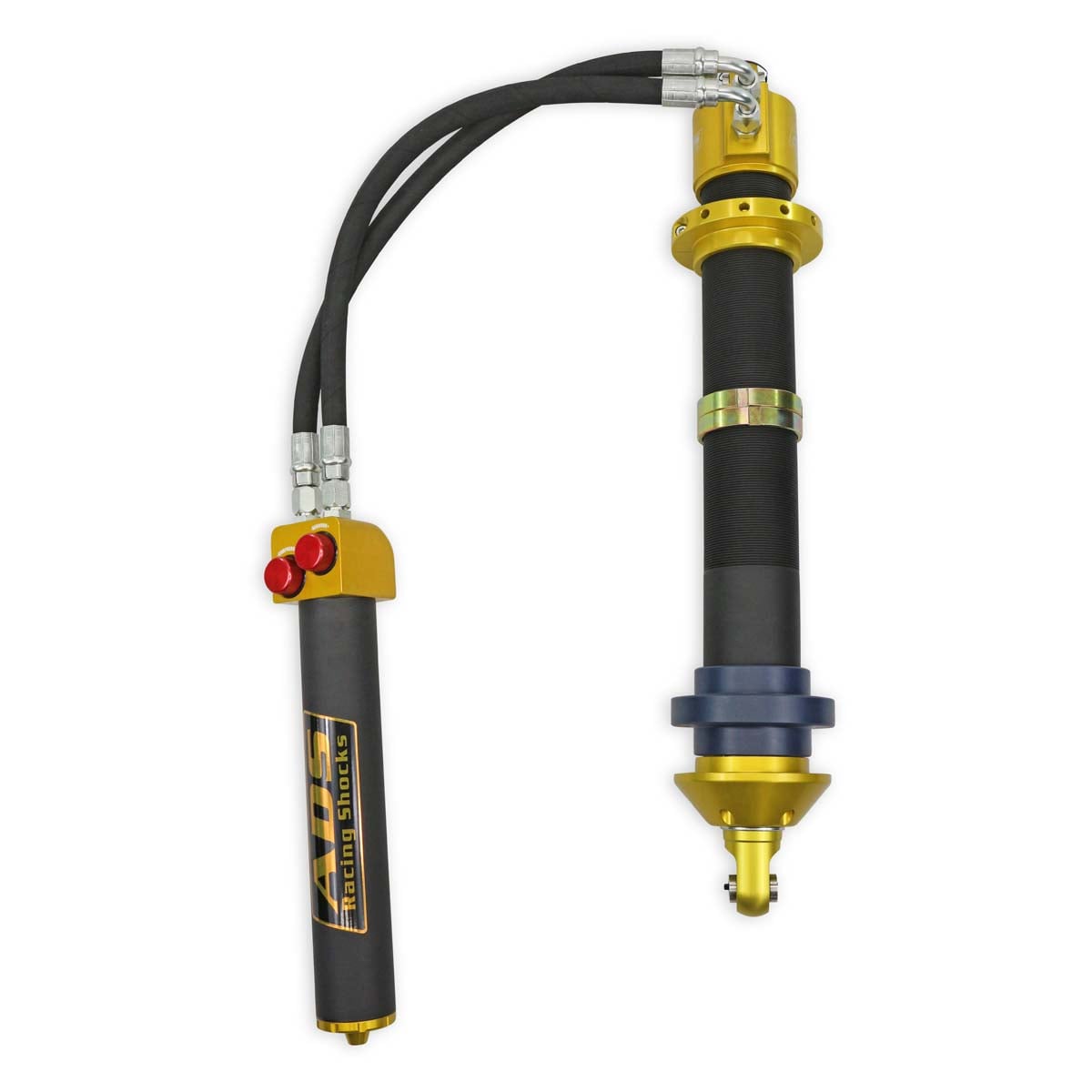 ADS 3.0" Multi-Stage Bypass Ring Smooth Body Shocks with 4 Way ...