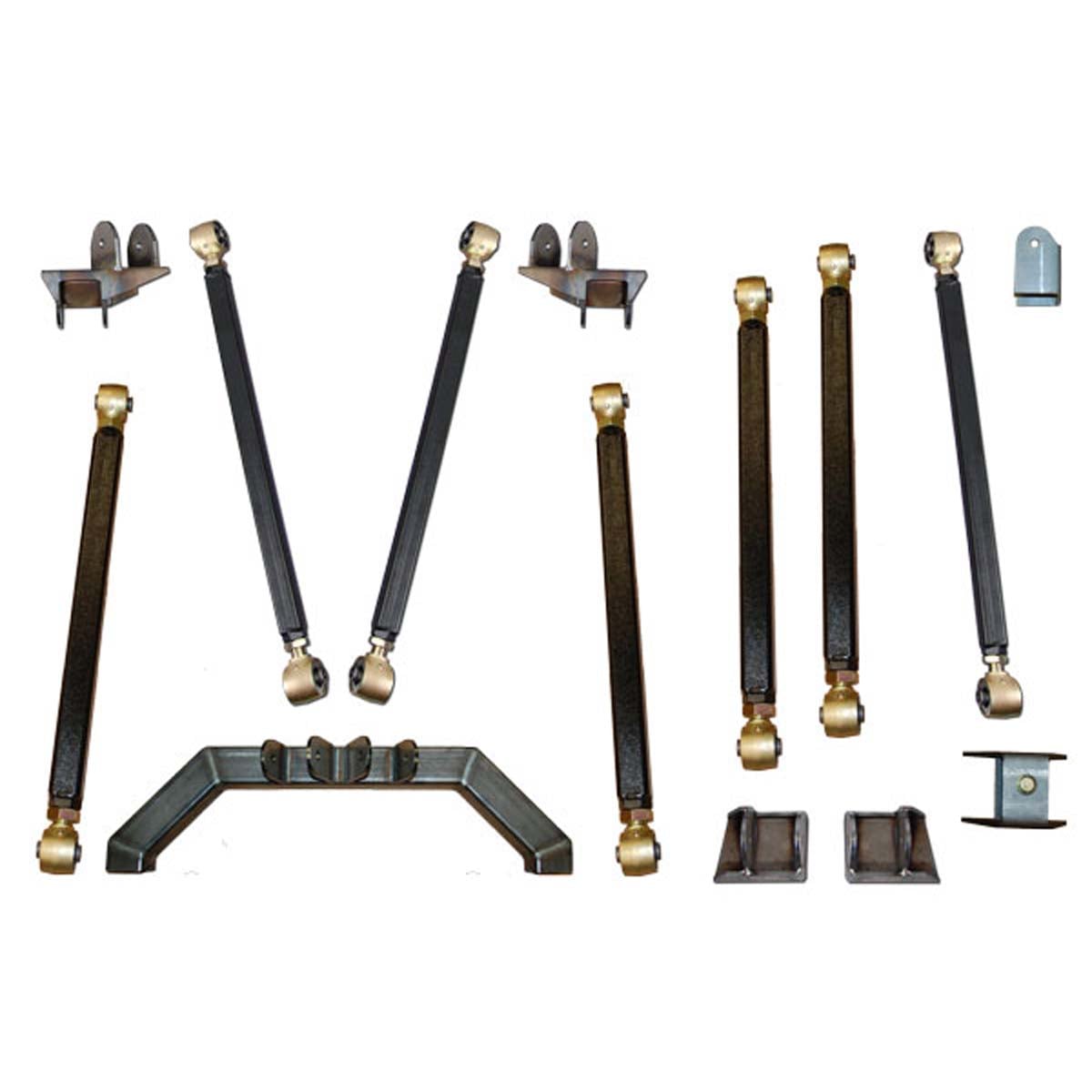 Clayton Off Road Jeep Wrangler Pro Series 3 Link Long Arm Upgrade Kit ...