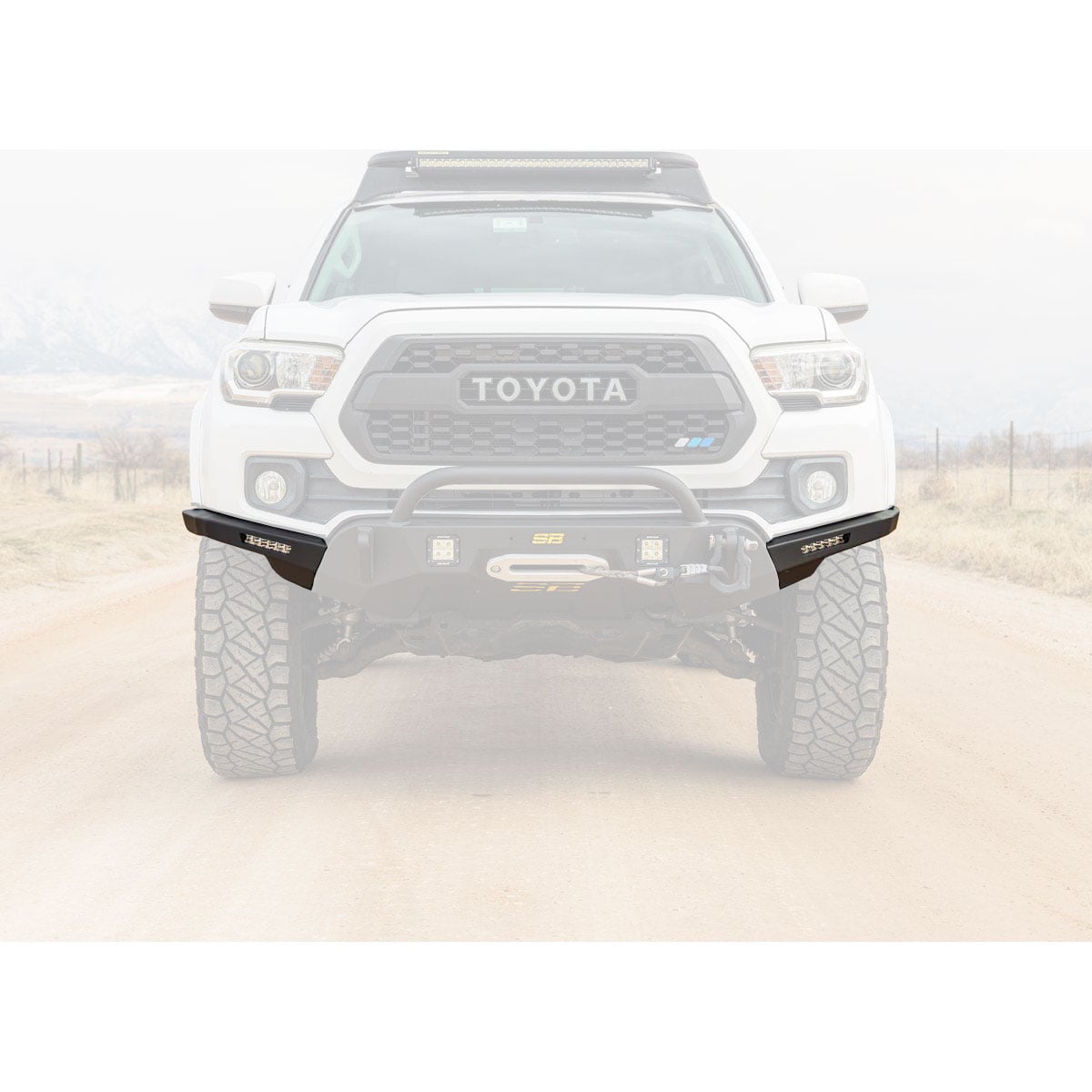 Smittybilt Tacoma Front Bumper HC Wings for 2016-2023 Toyota Tacoma ...