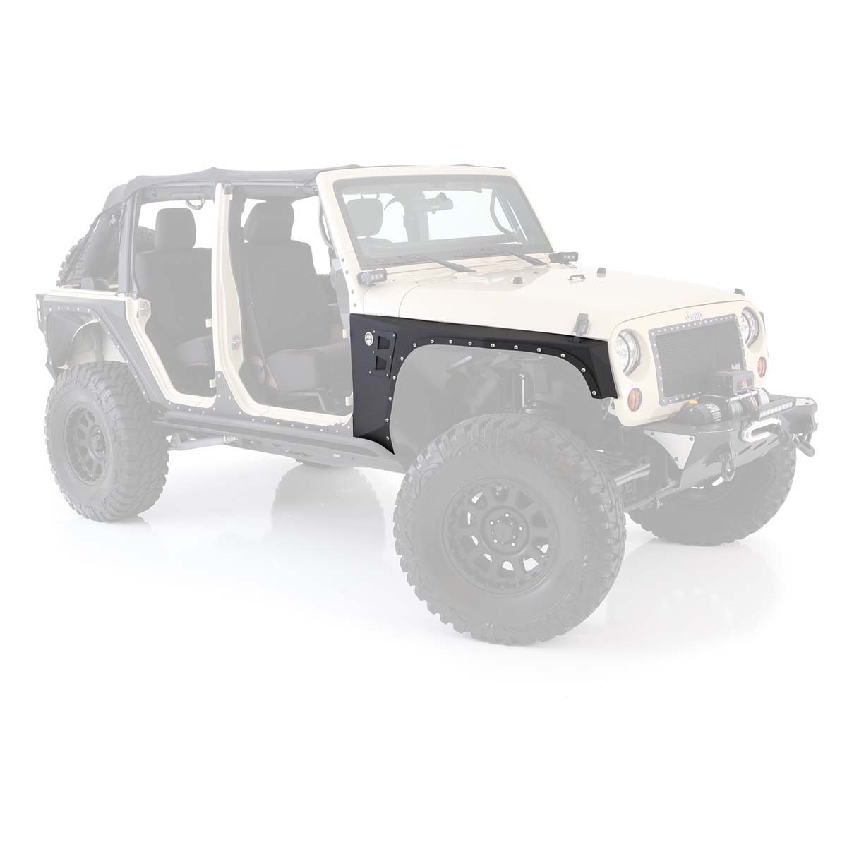 Smittybilt JK XRC Gen 1 Armor Fenders for 2007-2018 Jeep JK / JKU ...