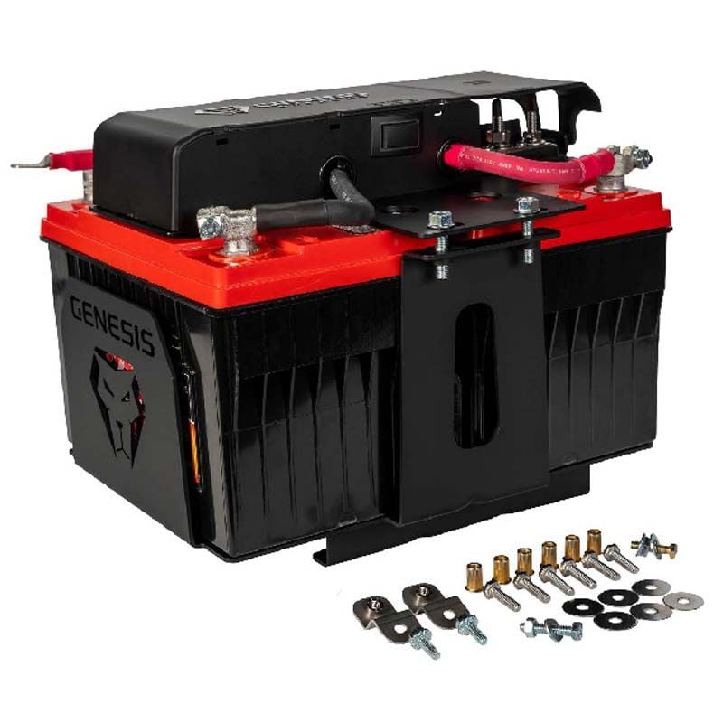 Genesis Offroad 2005-2015 Toyota Tacoma Dual Battery Kit - Gen 3 | POLY ...