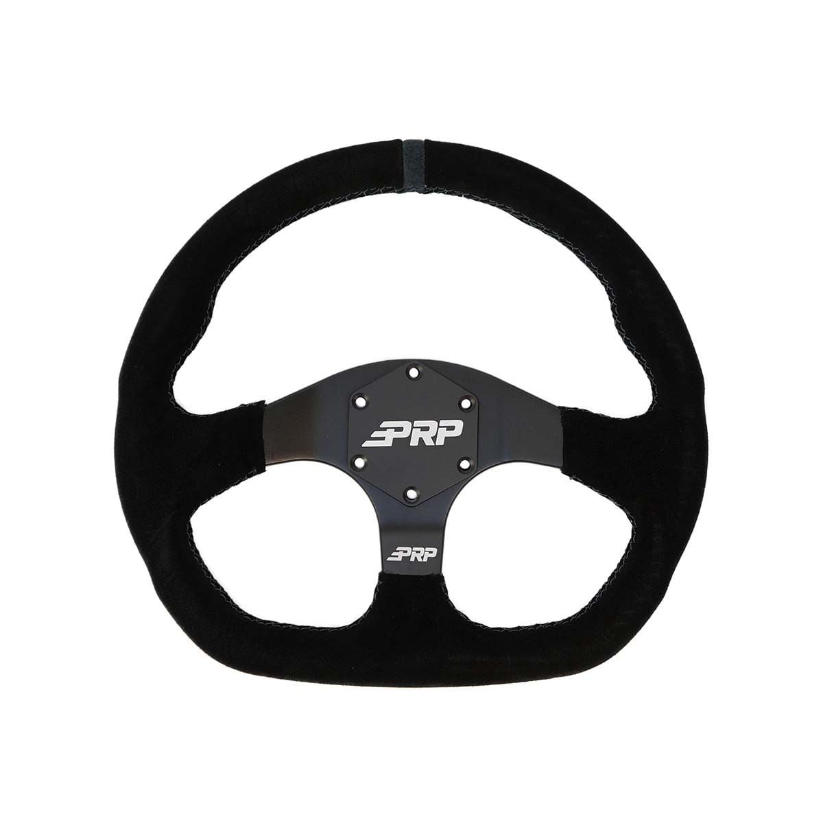 PRP Suede D-Shape Steering Wheel | POLY PERFORMANCE