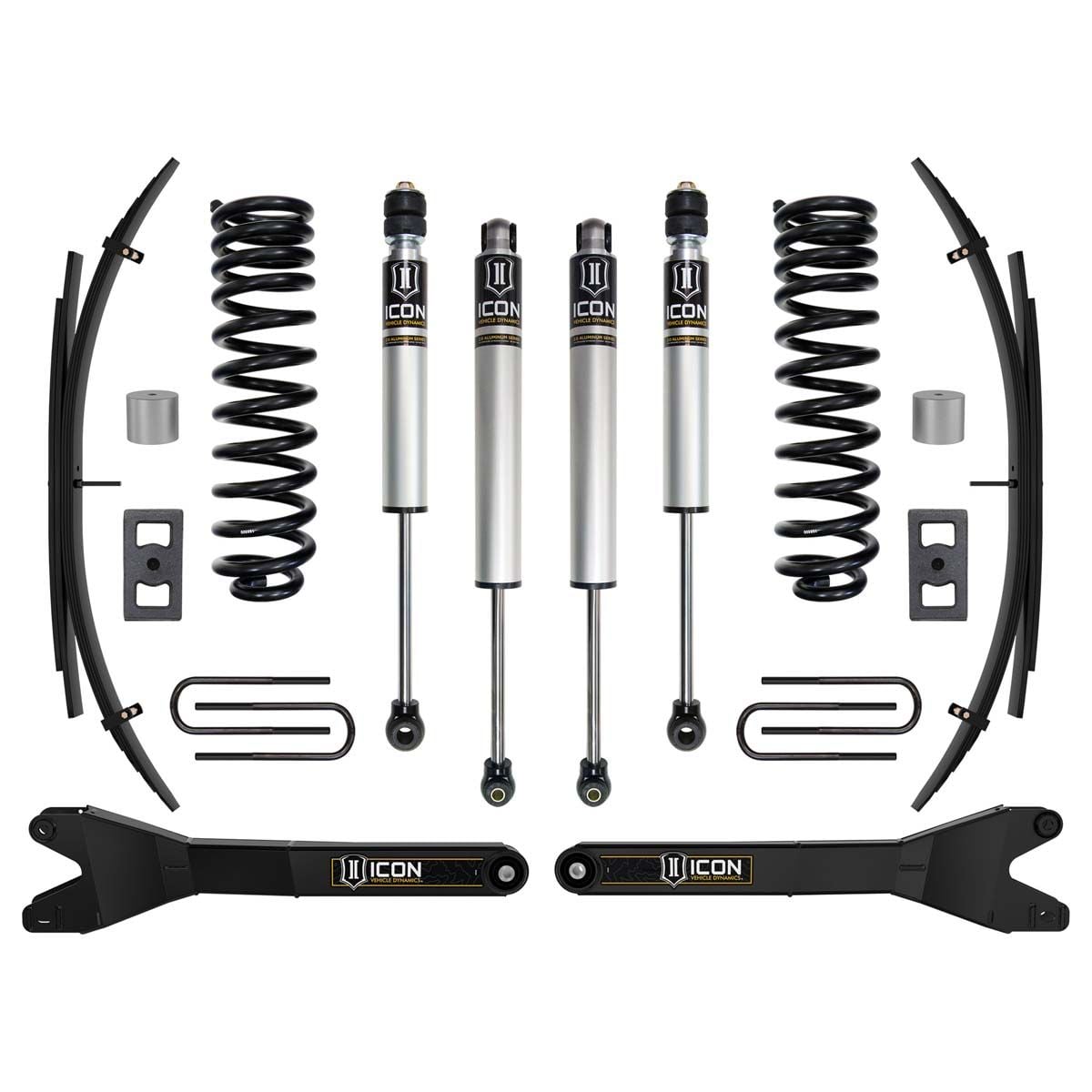 ICON 2023-2025 Ford F250/F350 Gas 2.5" Suspension System Radius Arms ...