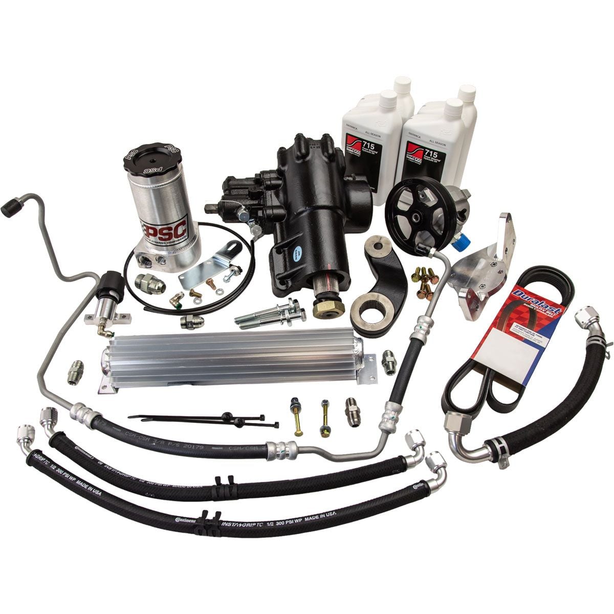 PSC Adventure Steering Kit for 2012-2018 Jeep JK / JKU Wrangler, 3.6L ...