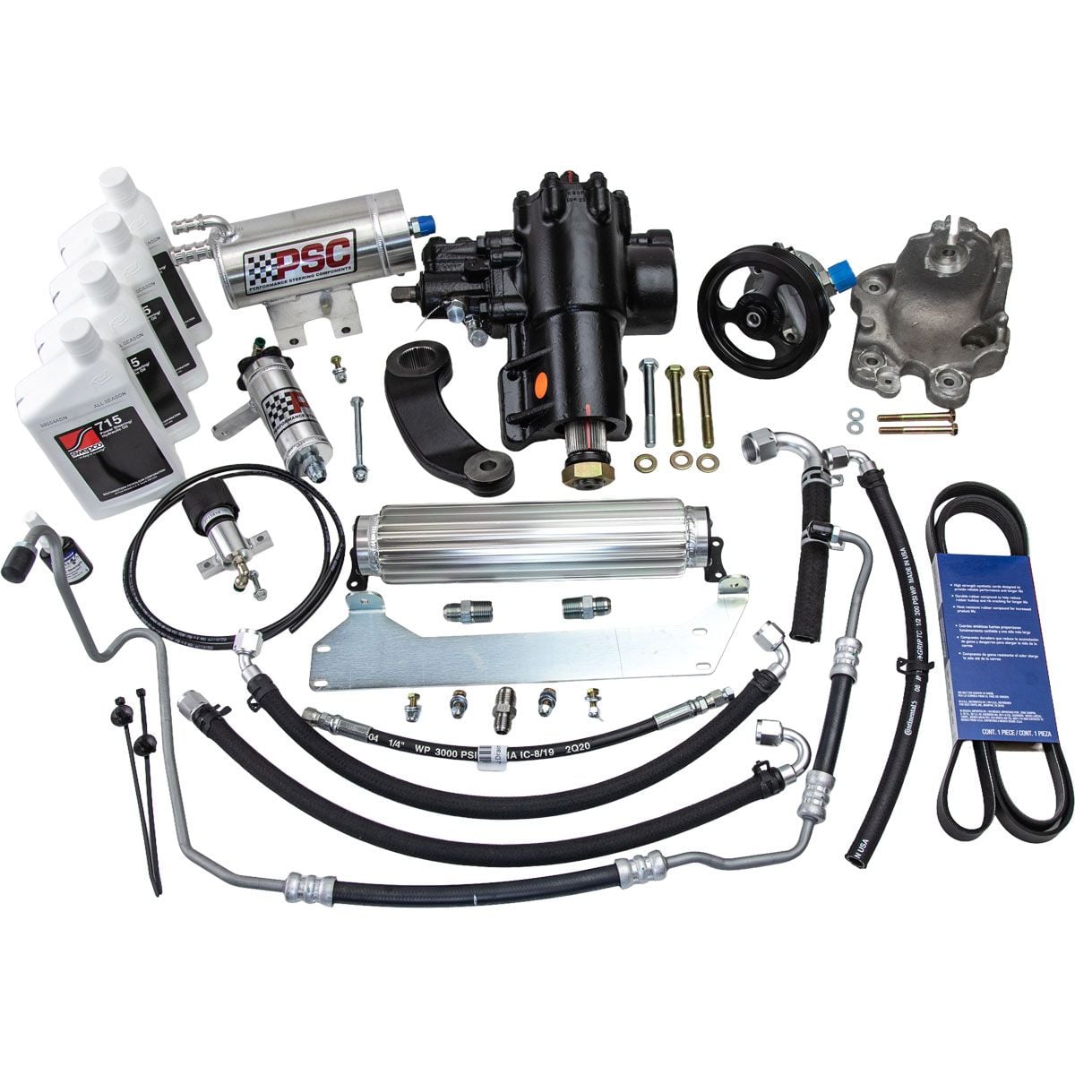 PSC Adventure Steering Kit for 2020+ Jeep JT Gladiator / 2021+ JL / JLU ...