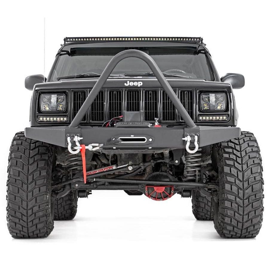 Jeep Xj Front Bumper Front And Rear Bumper Set Jeep Cherokee XJ