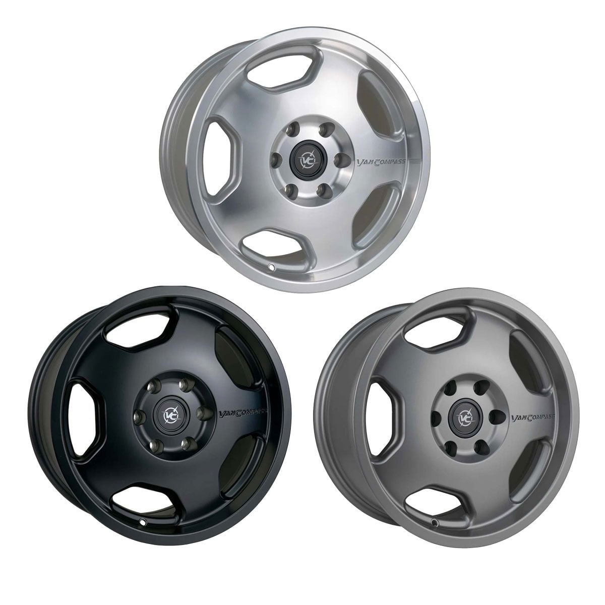 Van Compass Chunk 17X8" Wheel for 2007+ Sprinter Van | POLY PERFORMANCE