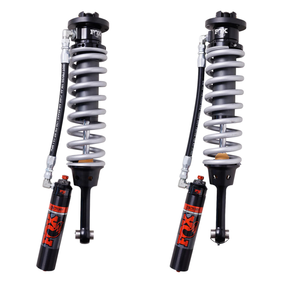 Fox 3.0 Factory Series Internal Bypass Coilover Front Shock Kit for ...