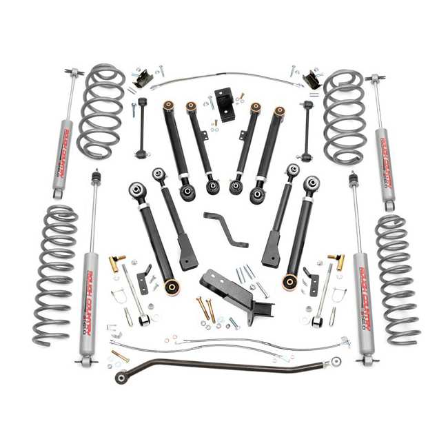 Rough Country 97-06 Jeep TJ/LJ 6.0" X-Series Suspension System | POLY ...