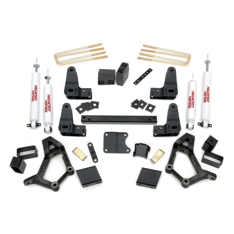 Rough Country 1986-1996 Toyota IFS Pickup 4WD 4"-5" Suspension Lift Kit ...