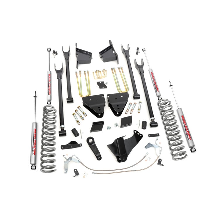 Rough Country 6in Ford F-250 Super Duty 4WD 4-Link Suspension Lift Kit ...