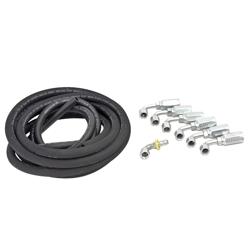 PSC Field Serviceable Full Hydro Chassis Mount Hose Kit | POLY PERFORMANCE