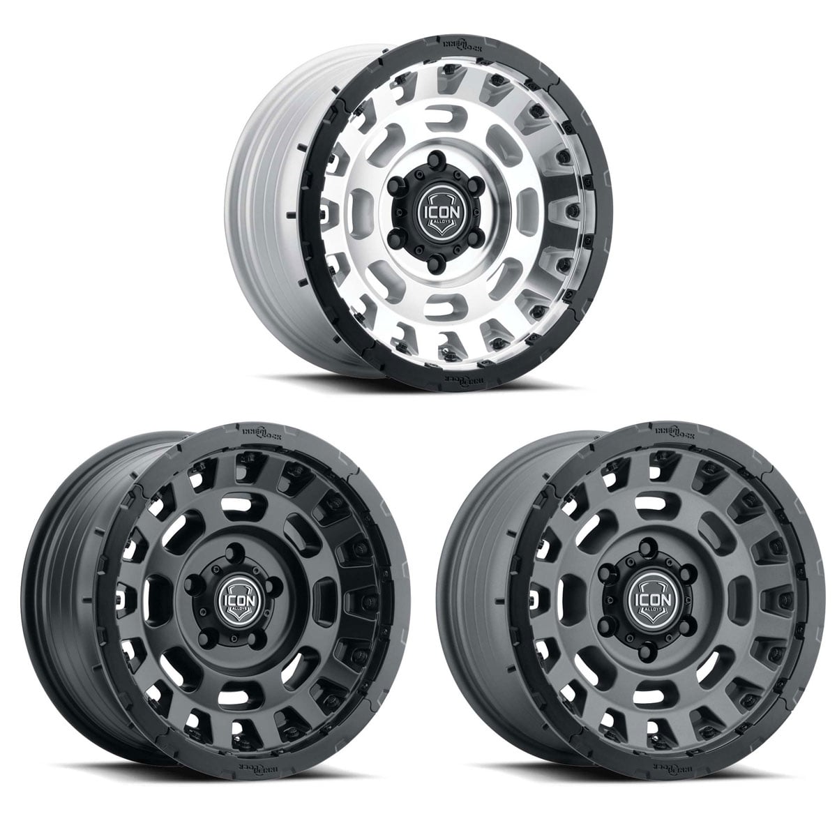 ICON ALLOYS Hammer Pro 17 Inch Wheels in 5 & 6-lug | POLY PERFORMANCE