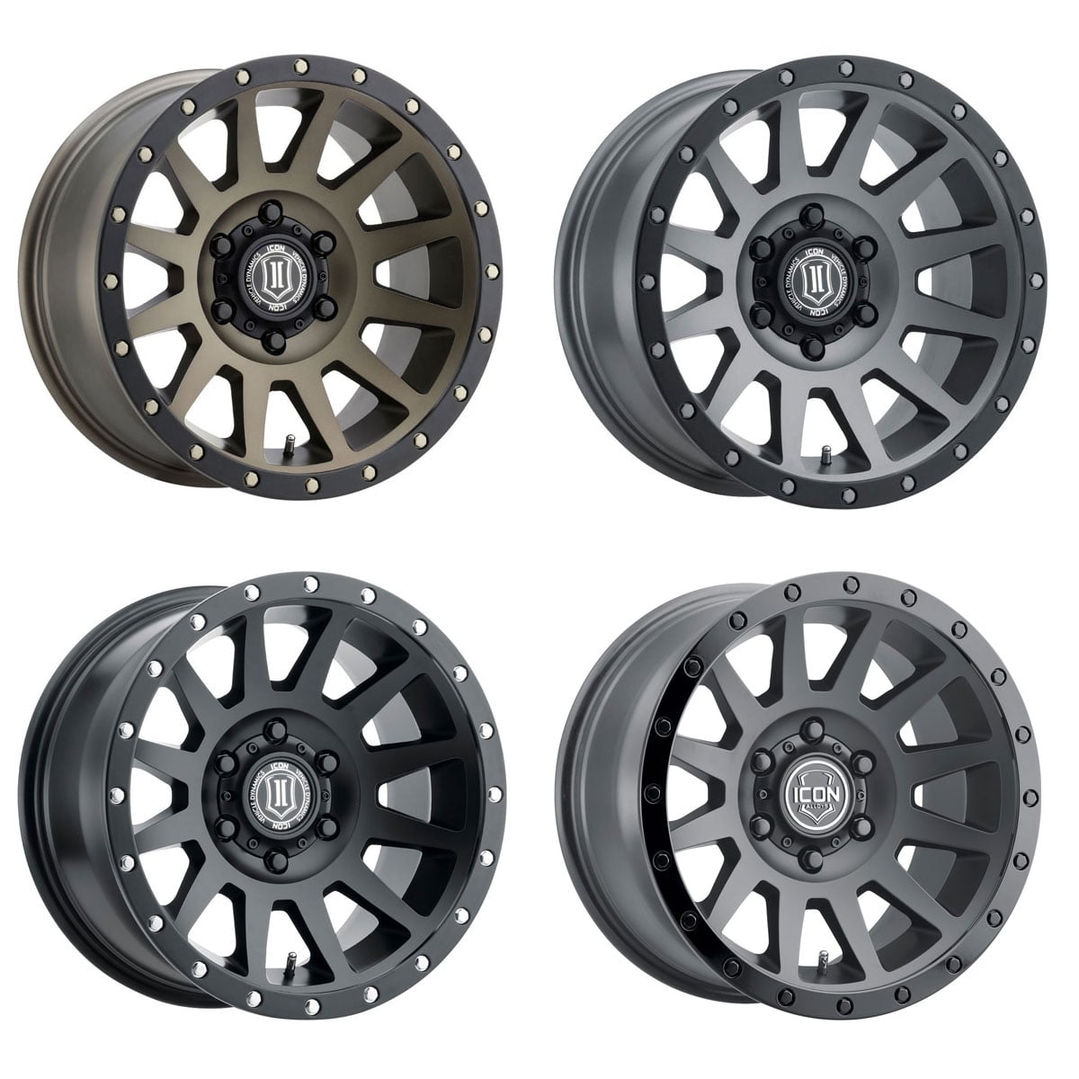 ICON Alloys Compression 17" Wheels | POLY PERFORMANCE