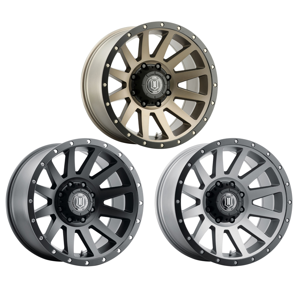ICON Alloys Compression 20x10 8-Lug Wheel | POLY PERFORMANCE
