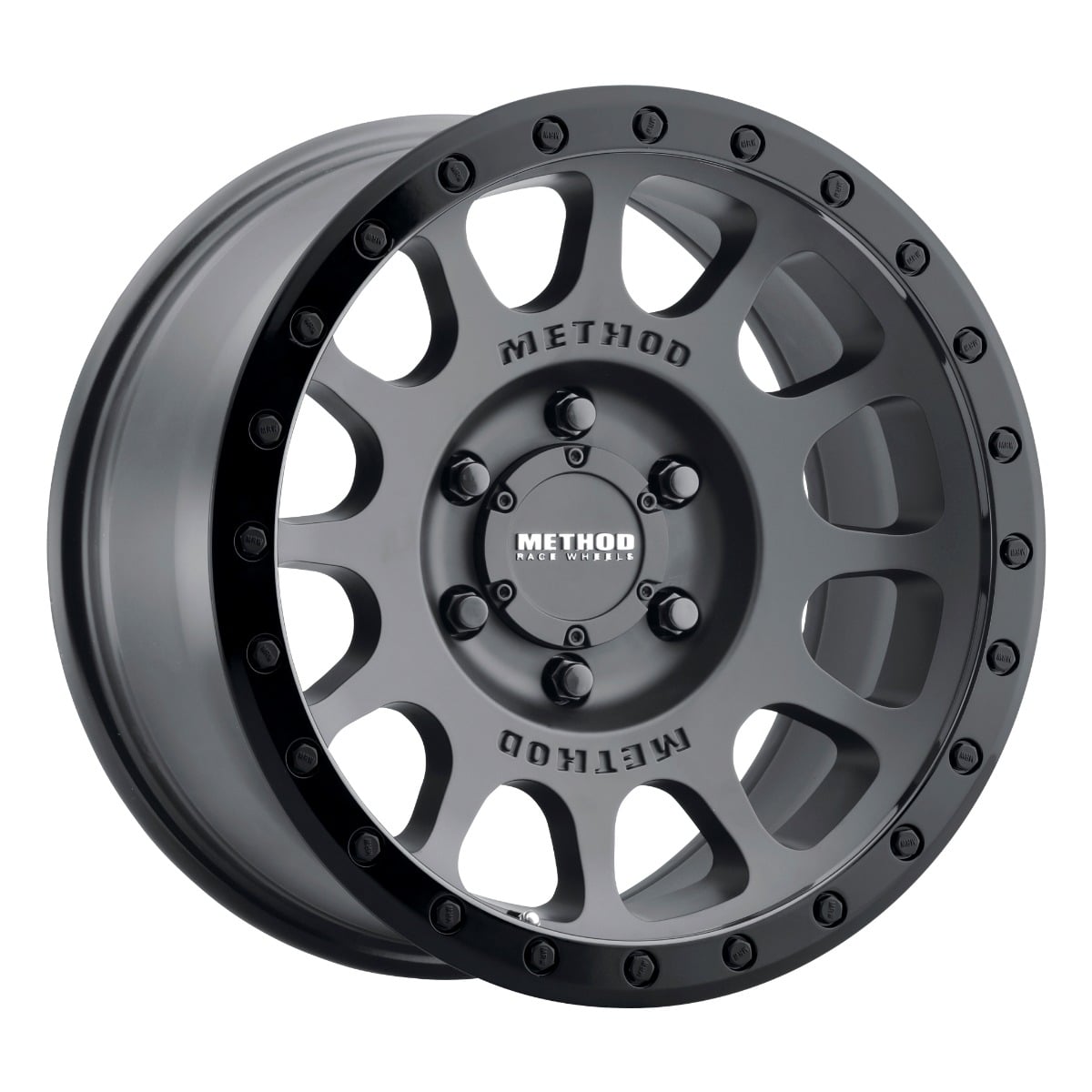 Method Race Wheels Double Black Simulated Beadlock Wheel | POLY PERFORMANCE