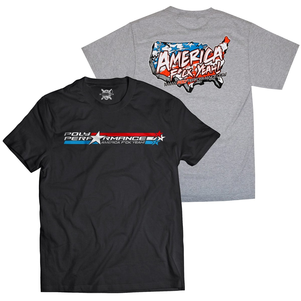 Poly Performance "America F*ck Yeah!" T Shirt | POLY PERFORMANCE