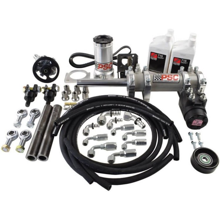 PSC Full Hydraulic Extreme Series Steering Kit for Jeep Wrangler JK ...