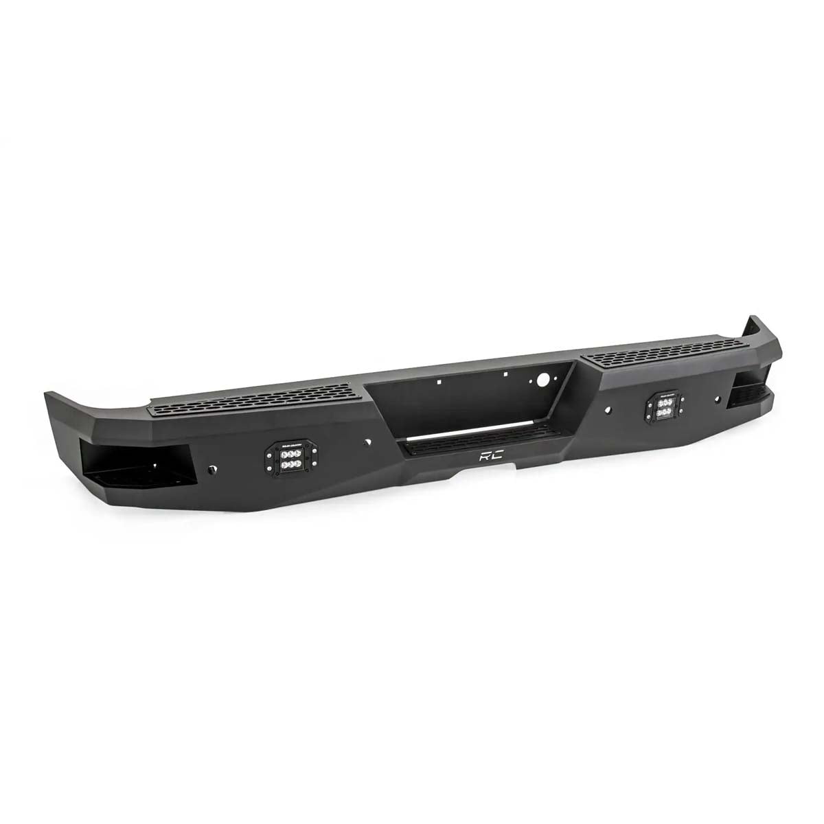 Rough Country Heavy-Duty Rear LED Bumper for 2007-2018 Chevy/GMC 1500 ...