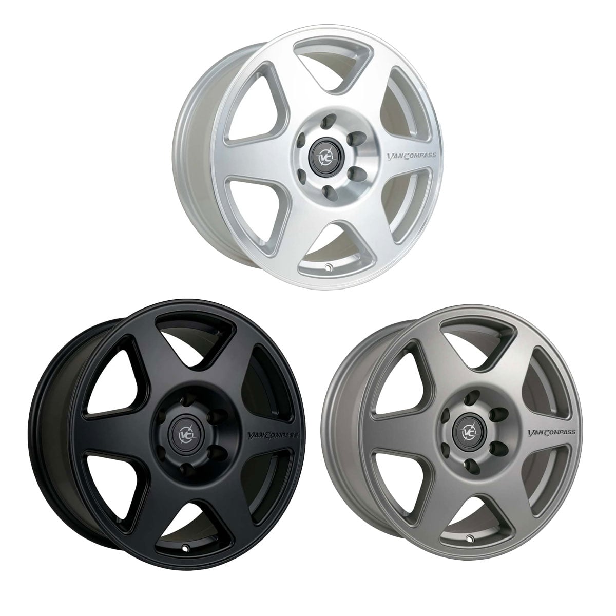 Van Compass Slice 17X8" Wheel for 2007+ Sprinter Van | POLY PERFORMANCE