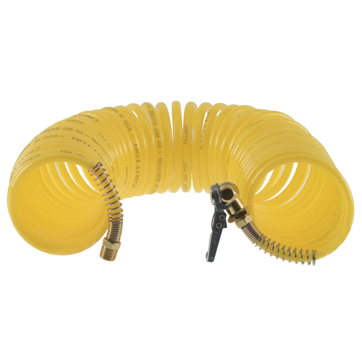 VIAIR Buddy Helper 35 Ft. Coil Hose (w/ Close Ended Clip-On Chuck ...