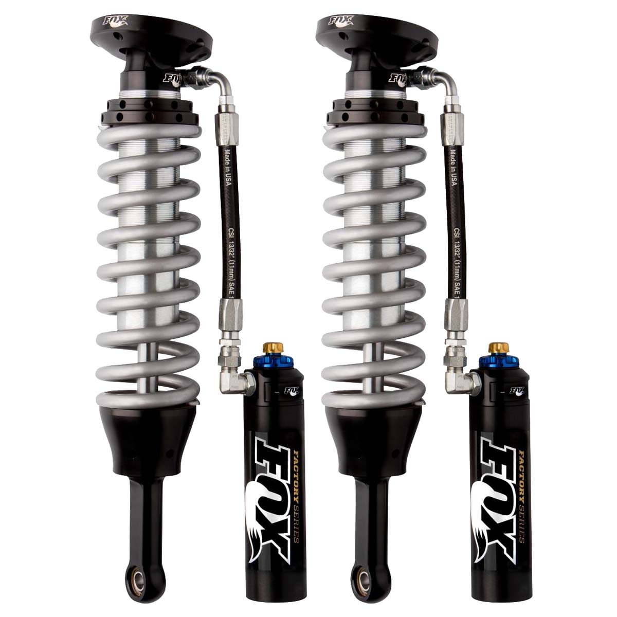Fox Factory Race Series 2.5 Front Adjustable Coil-over Reservoir Shocks ...
