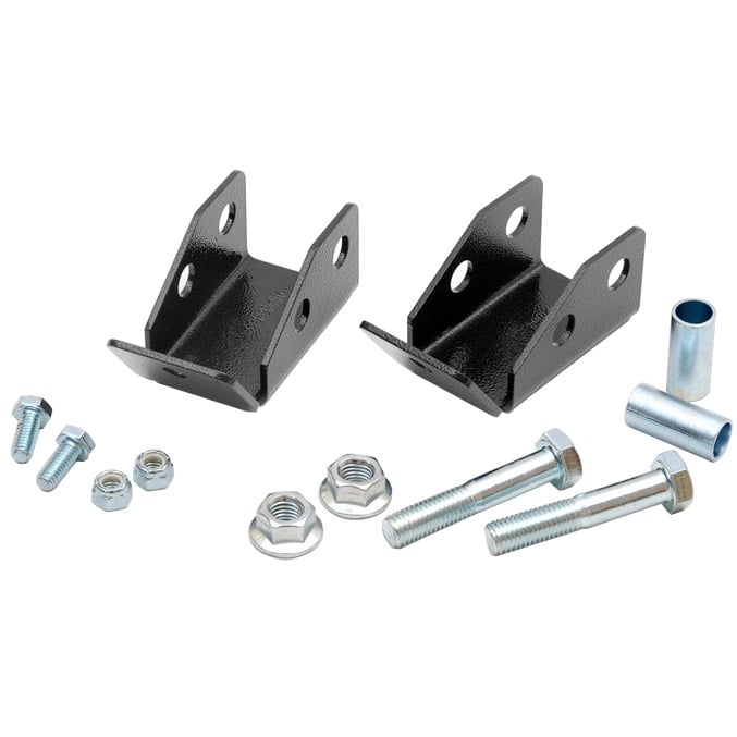 Rough Country 97-06 Jeep TJ Rear Shock Relocation Kit | POLY PERFORMANCE