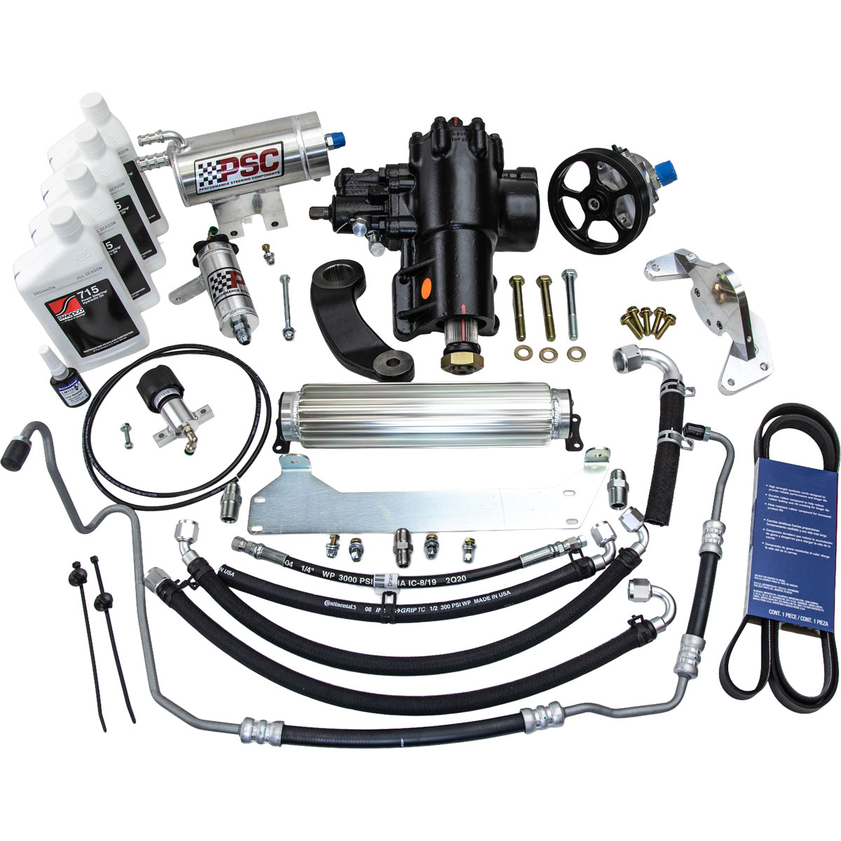PSC Adventure Steering Kit for 2018-2020 Jeep JL / JLU Wrangler, 3.6L ...
